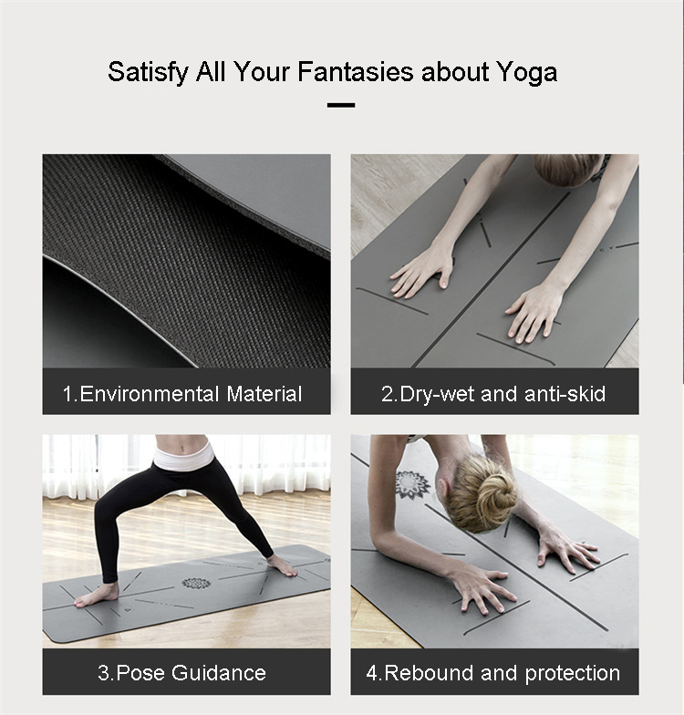 Custom Pu Rubber Yoga Mat-- Best selling yoga mats - Buy rubber pu yoga ...